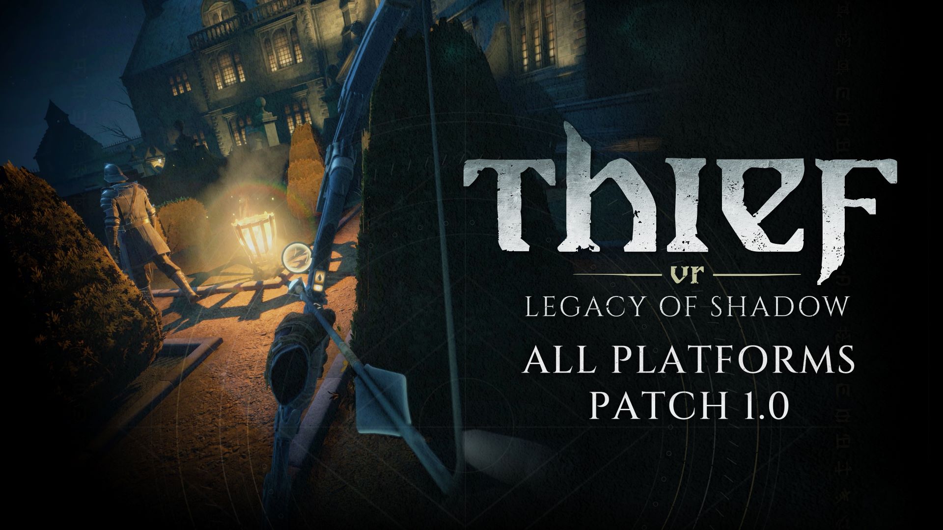 THE THIEF FRANCHISE RETURNS WITH THIEF VR: LEGACY OF SHADOW, LAUNCHING ...
